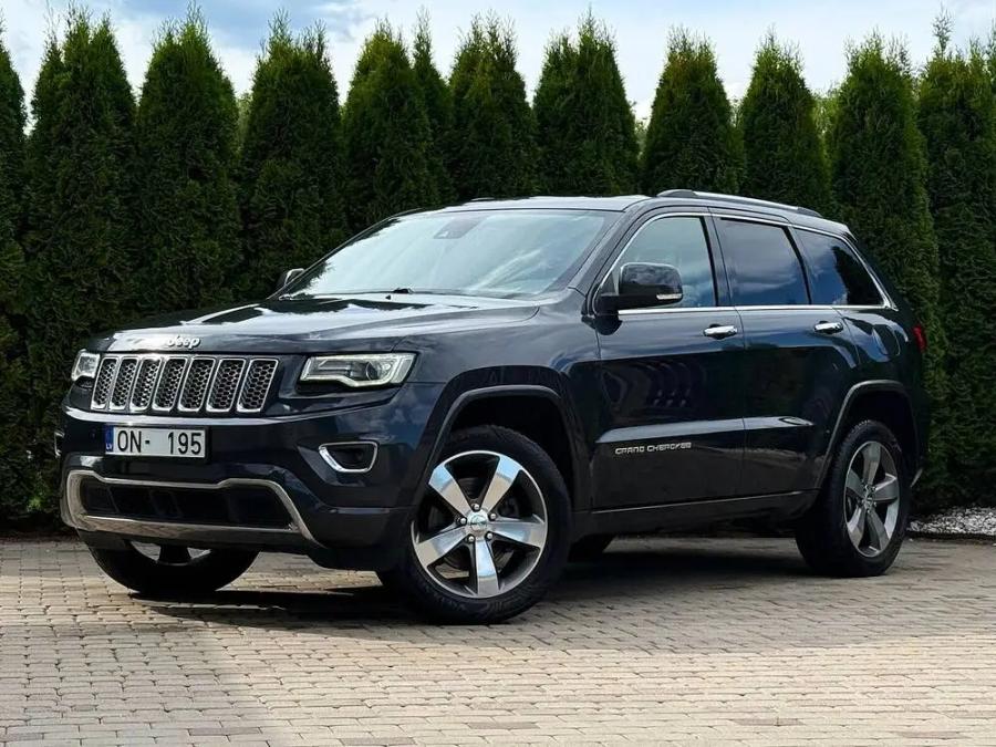 Pelēks Jeep Grand Cherokee 2014 Jelgava, ar dzinēja tilpumu 3.00 L un nobraukumu 214 tūkst. km par 13900 €, foto 1 vietnē AUTOMOTO.COM.LV