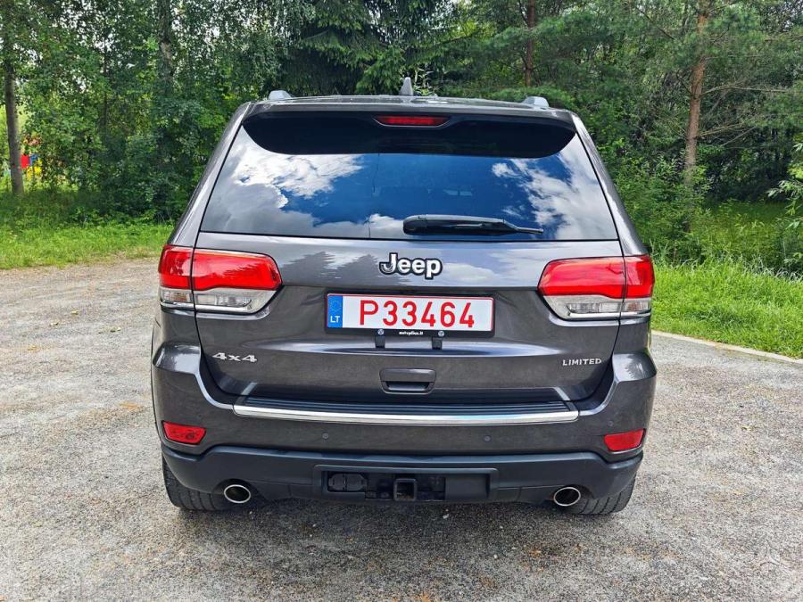 Pelēks Jeep Grand Cherokee 2014 Kauņa, ar dzinēja tilpumu 3.60 L un nobraukumu 198 tūkst. km par 12500 €, foto 5 vietnē AUTOMOTO.COM.LV