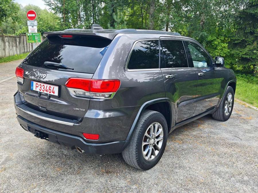 Pelēks Jeep Grand Cherokee 2014 Kauņa, ar dzinēja tilpumu 3.60 L un nobraukumu 198 tūkst. km par 12500 €, foto 6 vietnē AUTOMOTO.COM.LV
