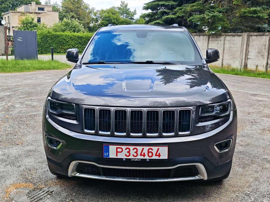 Pelēks Jeep Grand Cherokee 2014 Kauņa, ar dzinēja tilpumu 3.60 L un nobraukumu 198 tūkst. km par 12500 €, foto 9 vietnē AUTOMOTO.COM.LV