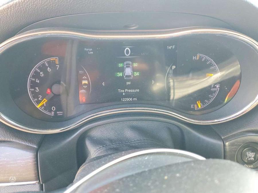 Pelēks Jeep Grand Cherokee 2014 Kauņa, ar dzinēja tilpumu 3.60 L un nobraukumu 198 tūkst. km par 12500 €, foto 34 vietnē AUTOMOTO.COM.LV