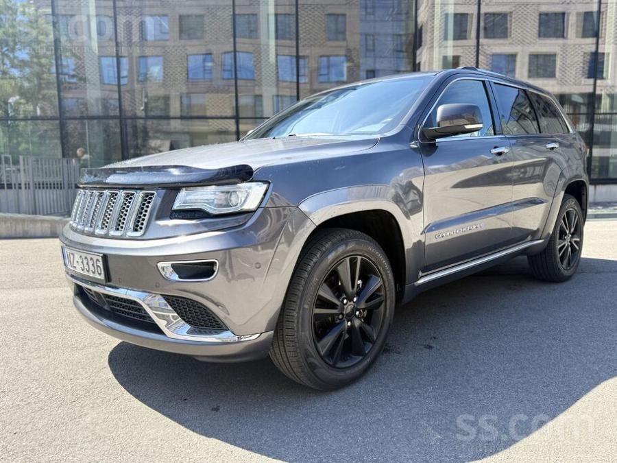 Pelēks Jeep Grand Cherokee 2014 Rīga, ar dzinēja tilpumu 3.00 L un nobraukumu 212 tūkst. km par 14200 €, foto 10 vietnē AUTOMOTO.COM.LV