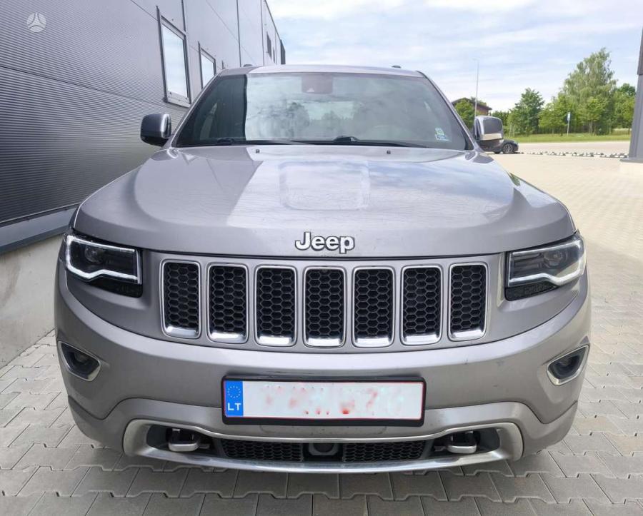 Pelēks Jeep Grand Cherokee 2014 Šauļi, ar dzinēja tilpumu 3.60 L un nobraukumu 264 tūkst. km par 7900 €, foto 7 vietnē AUTOMOTO.COM.LV