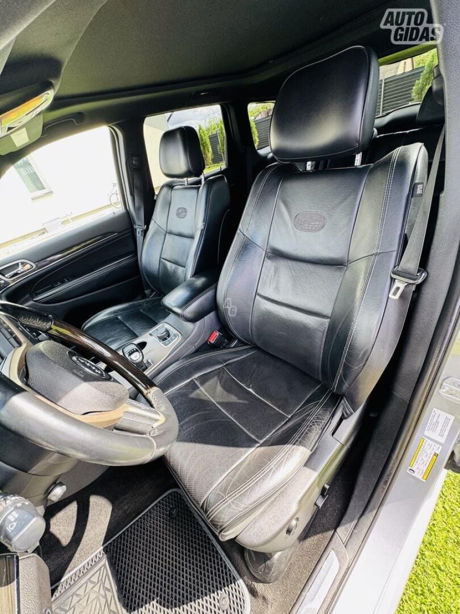 Pelēks Jeep Grand Cherokee 2014 Mažeikiai, ar dzinēja tilpumu 5.70 L un nobraukumu 249 tūkst. km par 14800 €, foto 6 vietnē AUTOMOTO.COM.LV