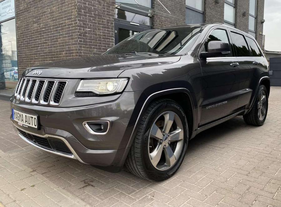Grey Jeep Grand Cherokee 2015 in Marijampole, with an engine capacity of 2.99 L and mileage of 91 thousand km for 17999 €, photo 9 on AUTOMOTO.COM.LV