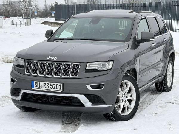 Grey Jeep Grand Cherokee 2015 in Jonava, with an engine capacity of 2.99 L and mileage of 240 thousand km for 11700 €, photo 2 on AUTOMOTO.COM.LV