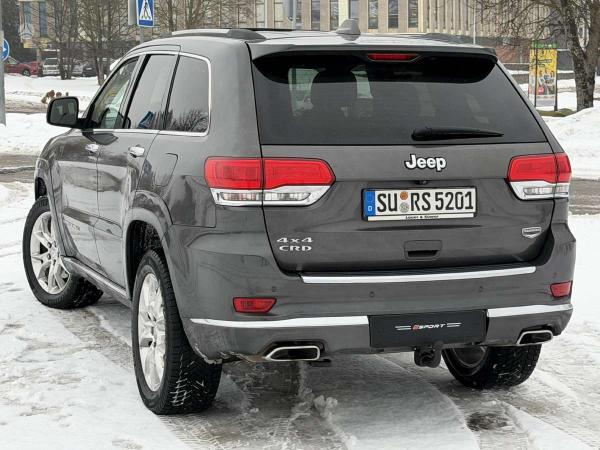 Grey Jeep Grand Cherokee 2015 in Jonava, with an engine capacity of 2.99 L and mileage of 240 thousand km for 11700 €, photo 6 on AUTOMOTO.COM.LV
