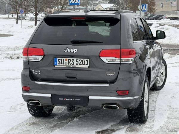 Grey Jeep Grand Cherokee 2015 in Jonava, with an engine capacity of 2.99 L and mileage of 240 thousand km for 11700 €, photo 9 on AUTOMOTO.COM.LV