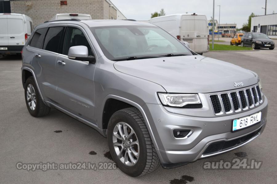 Pelēks Jeep Grand Cherokee 2015 Pērnava, ar dzinēja tilpumu 3.00 L un nobraukumu 211 tūkst. km par 14900 €, foto 1 vietnē AUTOMOTO.COM.LV