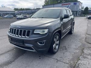 Pelēks Jeep Grand Cherokee 2015 Rīga, ar dzinēja tilpumu 3.00 L un nobraukumu 291 tūkst. km par 10900 €, foto  vietnē AUTOMOTO.COM.LV