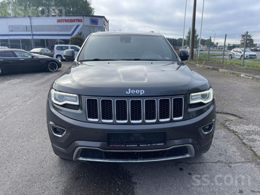 Pelēks Jeep Grand Cherokee 2015 Rīga, ar dzinēja tilpumu 3.00 L un nobraukumu 291 tūkst. km par 10900 €, foto 4 vietnē AUTOMOTO.COM.LV