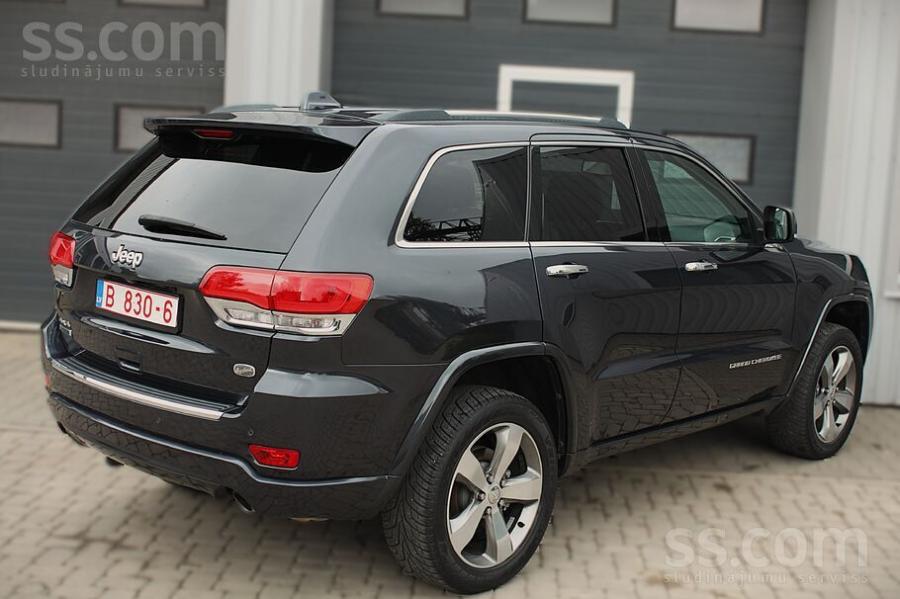 Grey Jeep Grand Cherokee 2015 in Riga, with an engine capacity of 3.00 L and mileage of 0 thousand km for 14990 €, photo 7 on AUTOMOTO.COM.LV