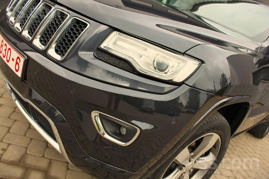Grey Jeep Grand Cherokee 2015 in Riga, with an engine capacity of 3.00 L and mileage of 0 thousand km for 14990 €, photo 36 on AUTOMOTO.COM.LV