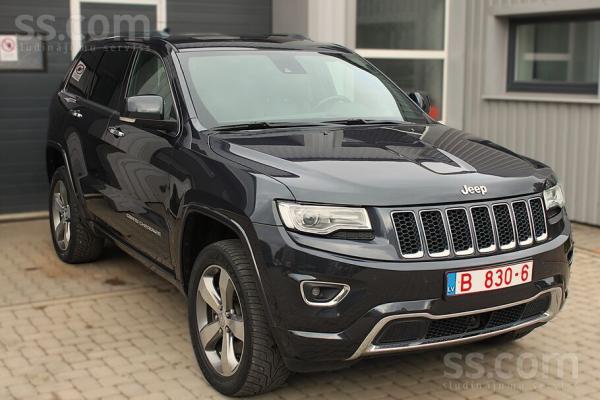 Pelēks Jeep Grand Cherokee 2015 Rīga, ar dzinēja tilpumu 3.00 L un nobraukumu 0 tūkst. km par 14990 €, foto 8 vietnē AUTOMOTO.COM.LV