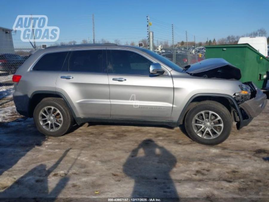 Pelēks Jeep Grand Cherokee 2015 Klaipėda, ar dzinēja tilpumu 3.60 L un nobraukumu 214 tūkst. km par 5300 €, foto 1 vietnē AUTOMOTO.COM.LV