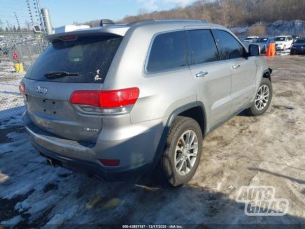 Pelēks Jeep Grand Cherokee 2015 Klaipėda, ar dzinēja tilpumu 3.60 L un nobraukumu 214 tūkst. km par 5300 €, foto 2 vietnē AUTOMOTO.COM.LV