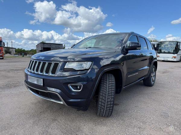Grey Jeep Grand Cherokee 2015 in Vilnius, with an engine capacity of 2.99 L and mileage of 279 thousand km for 12990 €, photo 1 on AUTOMOTO.COM.LV