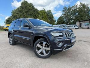 Grey Jeep Grand Cherokee 2015 in Vilnius, with an engine capacity of 2.99 L and mileage of 279 thousand km for 12990 €, photo 8 on AUTOMOTO.COM.LV