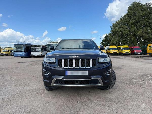 Grey Jeep Grand Cherokee 2015 in Vilnius, with an engine capacity of 2.99 L and mileage of 279 thousand km for 12990 €, photo 8 on AUTOMOTO.COM.LV