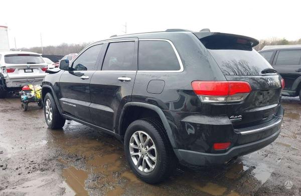 Grey Jeep Grand Cherokee 2015 in Vilnius, with an engine capacity of 2.99 L and mileage of 183 thousand km for 6900 €, photo 8 on AUTOMOTO.COM.LV
