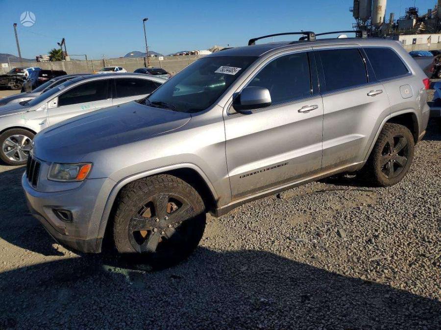 Grey Jeep Grand Cherokee 2015 in Kaunas, with an engine capacity of 3.60 L and mileage of 190 thousand km for 13700 €, photo 27 on AUTOMOTO.COM.LV