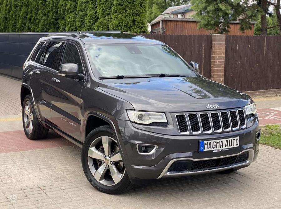 Pelēks Jeep Grand Cherokee 2015 Marijampole, ar dzinēja tilpumu 2.99 L un nobraukumu 222 tūkst. km par 13499 €, foto 3 vietnē AUTOMOTO.COM.LV