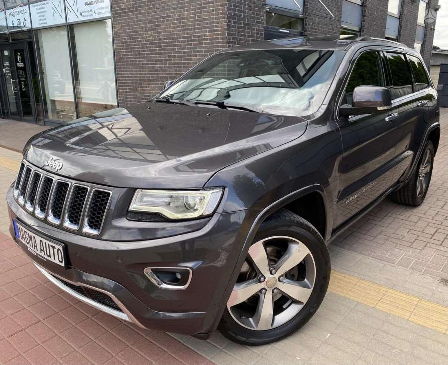Pelēks Jeep Grand Cherokee 2015 Marijampole, ar dzinēja tilpumu 2.99 L un nobraukumu 222 tūkst. km par 13499 €, foto 11 vietnē AUTOMOTO.COM.LV