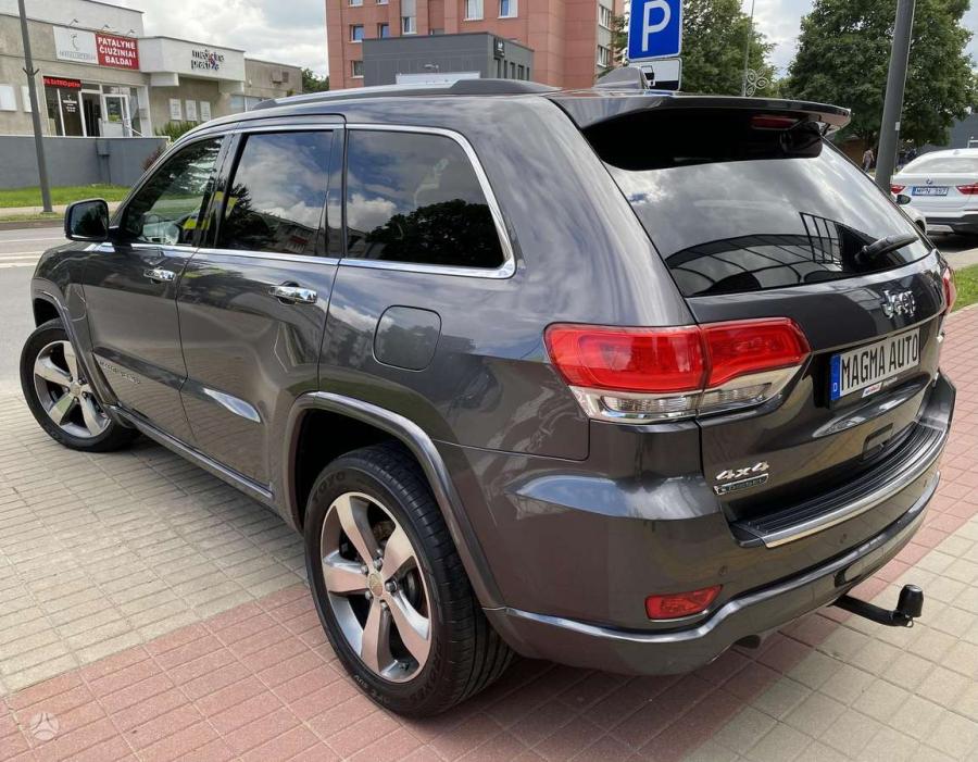 Pelēks Jeep Grand Cherokee 2015 Marijampole, ar dzinēja tilpumu 2.99 L un nobraukumu 222 tūkst. km par 13499 €, foto 19 vietnē AUTOMOTO.COM.LV