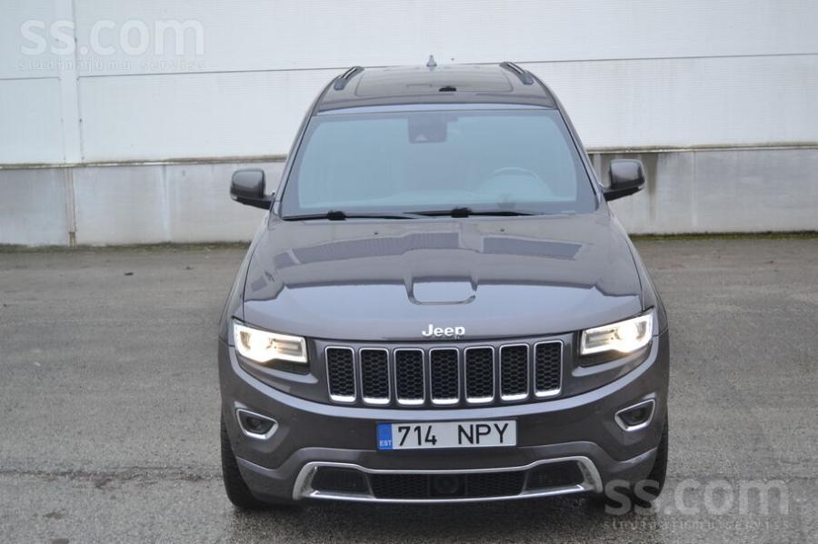 Pelēks Jeep Grand Cherokee 2016 Tallina, ar dzinēja tilpumu 3.00 L un nobraukumu 239 tūkst. km par 19999 €, foto 3 vietnē AUTOMOTO.COM.LV