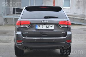 Pelēks Jeep Grand Cherokee 2016 Tallina, ar dzinēja tilpumu 3.00 L un nobraukumu 239 tūkst. km par 19999 €, foto 6 vietnē AUTOMOTO.COM.LV