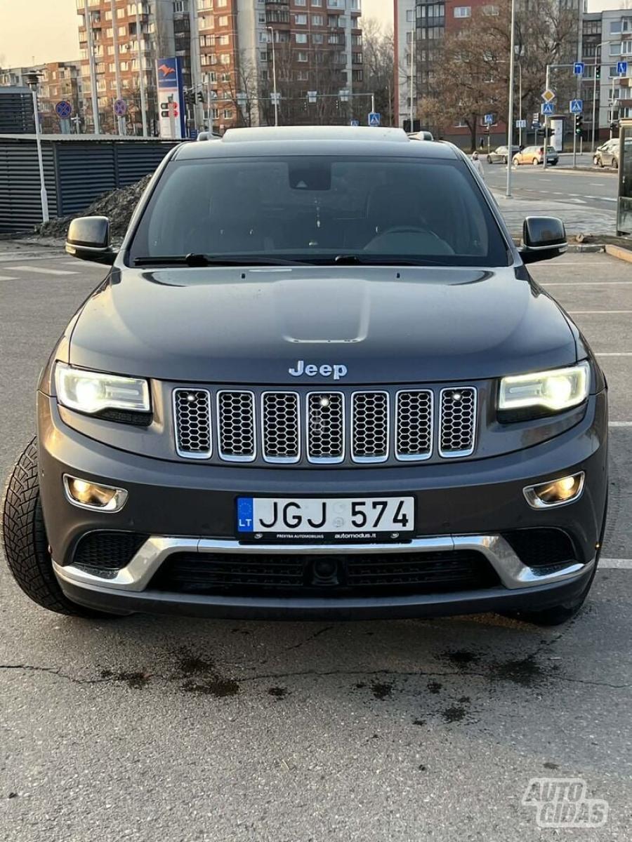 Pelēks Jeep Grand Cherokee 2016 Viļņa, ar dzinēja tilpumu 3.00 L un nobraukumu 180 tūkst. km par 16700 €, foto 7 vietnē AUTOMOTO.COM.LV