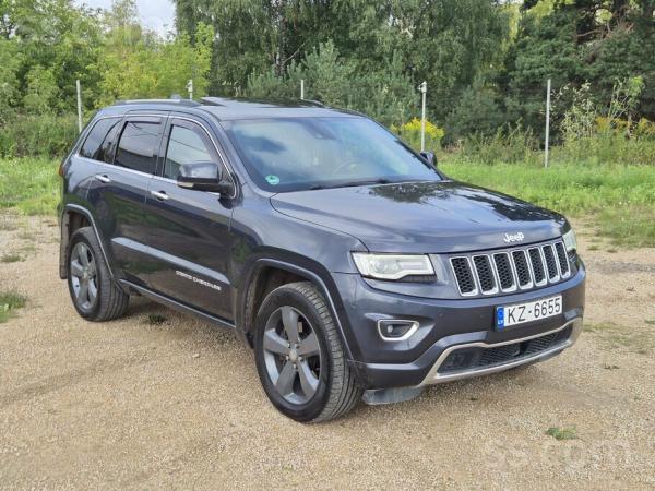 Pelēks Jeep Grand Cherokee 2016 Rīga, ar dzinēja tilpumu 3.00 L un nobraukumu 292 tūkst. km par 13900 €, foto 2 vietnē AUTOMOTO.COM.LV