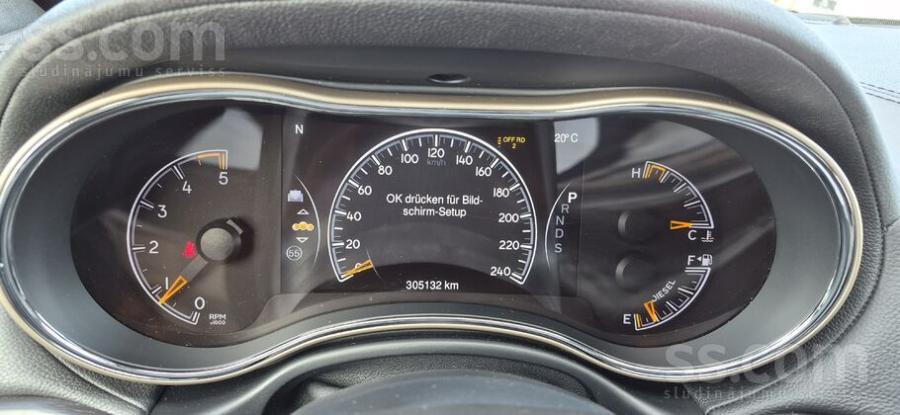 Pelēks Jeep Grand Cherokee 2016 Rīga, ar dzinēja tilpumu 3.00 L un nobraukumu 0 tūkst. km par 14900 €, foto 33 vietnē AUTOMOTO.COM.LV