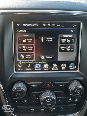 Grey Jeep Grand Cherokee 2017 in Kaunas, with an engine capacity of 5.70 L and mileage of 199 thousand km for 18000 €, photo 17 on AUTOMOTO.COM.LV