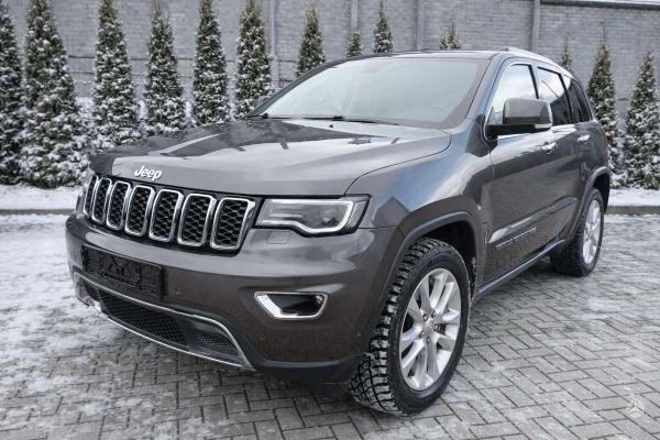 Pelēks Jeep Grand Cherokee 2018 Šauļi, ar dzinēja tilpumu 2.99 L un nobraukumu 166 tūkst. km par 17300 €, foto 3 vietnē AUTOMOTO.COM.LV