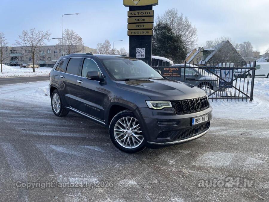 Pelēks Jeep Grand Cherokee 2018 Tartu, ar dzinēja tilpumu 3.00 L un nobraukumu 274 tūkst. km par 19500 €, foto 1 vietnē AUTOMOTO.COM.LV