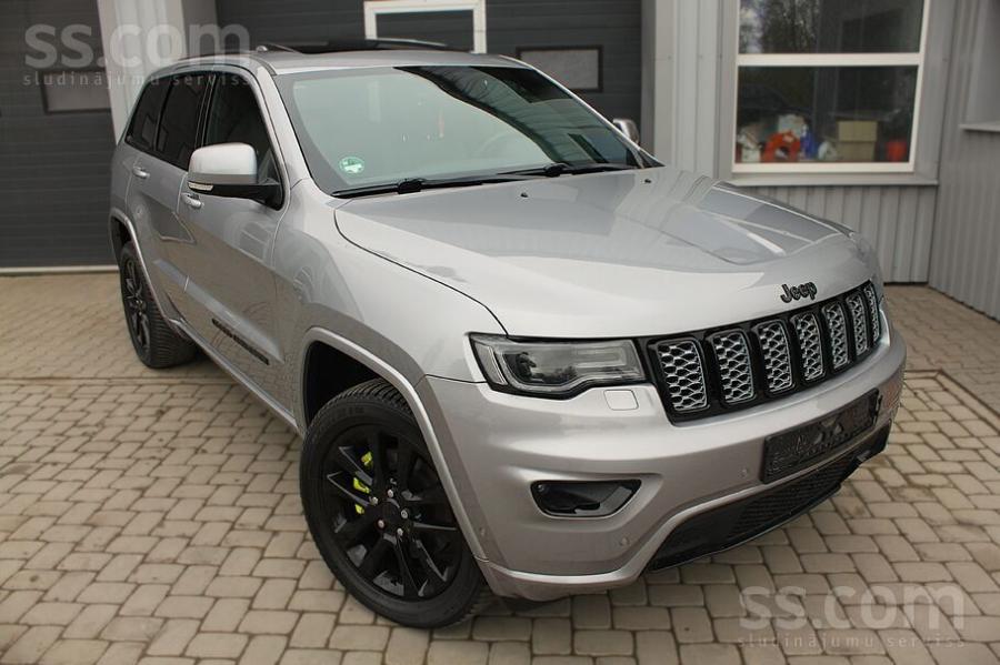 Pelēks Jeep Grand Cherokee 2018 Rīga, ar dzinēja tilpumu 3.00 L un nobraukumu 0 tūkst. km par 22350 €, foto 6 vietnē AUTOMOTO.COM.LV