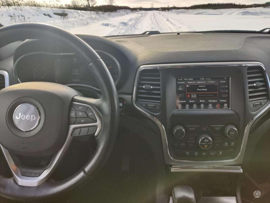 Pelēks Jeep Grand Cherokee 2019 Viļņa, ar dzinēja tilpumu 3.60 L un nobraukumu 128 tūkst. km par 17000 €, foto 11 vietnē AUTOMOTO.COM.LV