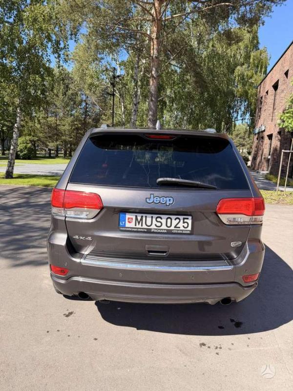 Grey Jeep Grand Cherokee 2019 in Klaipeda, with an engine capacity of 2.99 L and mileage of 190 thousand km for 16500 €, photo 6 on AUTOMOTO.COM.LV