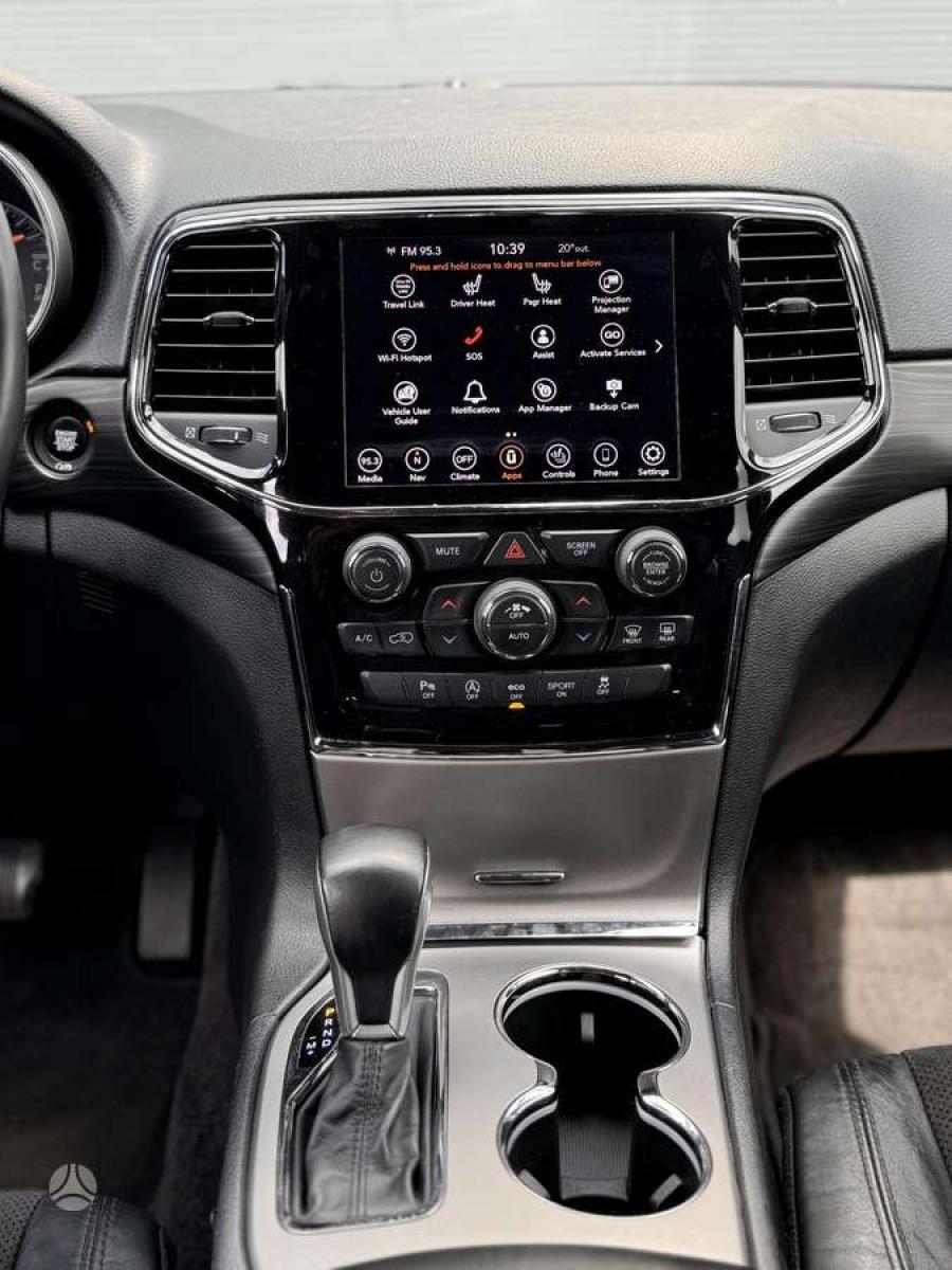 Grey Jeep Grand Cherokee 2019 in Klaipeda, with an engine capacity of 3.60 L and mileage of 140 thousand km for 15200 €, photo 33 on AUTOMOTO.COM.LV