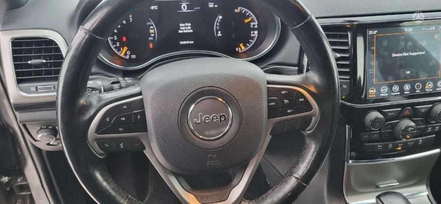 Pelēks Jeep Grand Cherokee 2020 Kretinga, ar dzinēja tilpumu 3.60 L un nobraukumu 135 tūkst. km par 19499 €, foto 16 vietnē AUTOMOTO.COM.LV