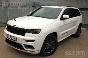 Grey Jeep Grand Cherokee 2020 in Riga, with an engine capacity of 3.00 L and mileage of 0 thousand km for 22950 €, photo  on AUTOMOTO.COM.LV