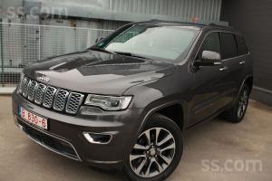 Grey Jeep Grand Cherokee 2020 in Riga, with an engine capacity of 3.00 L and mileage of 0 thousand km for 22650 €, photo  on AUTOMOTO.COM.LV