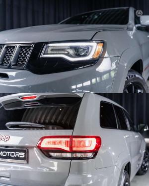 Grey Jeep Grand Cherokee 2021 in Vilnius, with an engine capacity of 5.65 L and mileage of 74 thousand km for 25900 €, photo 8 on AUTOMOTO.COM.LV