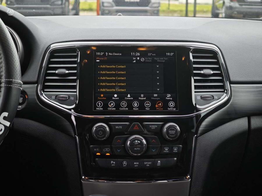 Grey Jeep Grand Cherokee 2021 in Vilnius, with an engine capacity of 3.60 L and mileage of 69 thousand km for 24000 €, photo 14 on AUTOMOTO.COM.LV