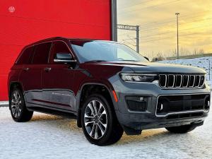 Pelēks Jeep Grand Cherokee 2022 Telšiai, ar dzinēja tilpumu 5.65 L un nobraukumu 111 tūkst. km par 45999 €, foto  vietnē AUTOMOTO.COM.LV