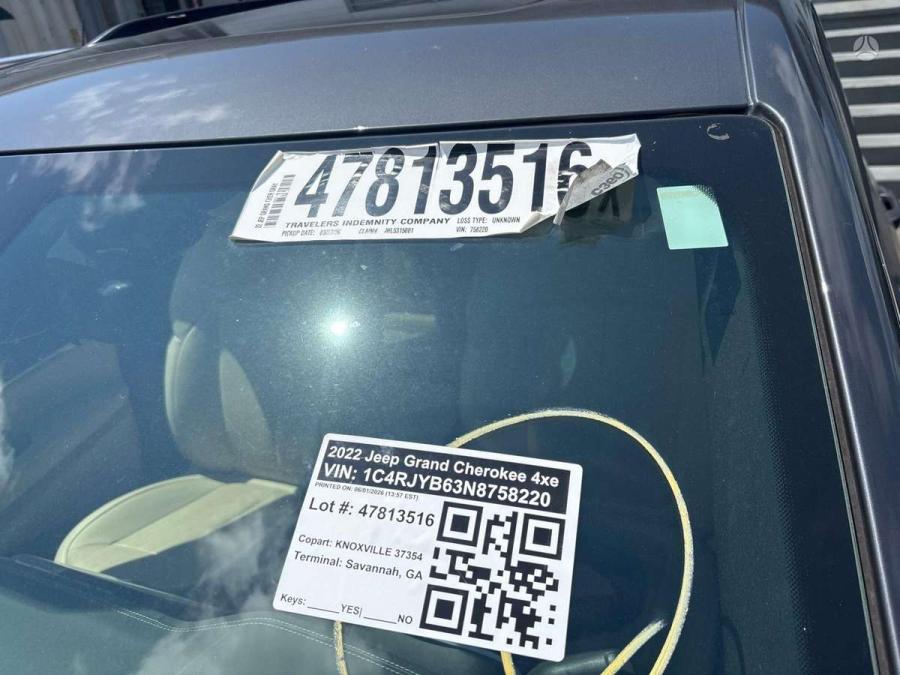 Серый Джип Гранд Чероки 2022 в Укмерге, объемом двигателя 2.00 л и пробегом 67 тыс. км за 18499 €, фото 19 на AUTOMOTO.COM.LV