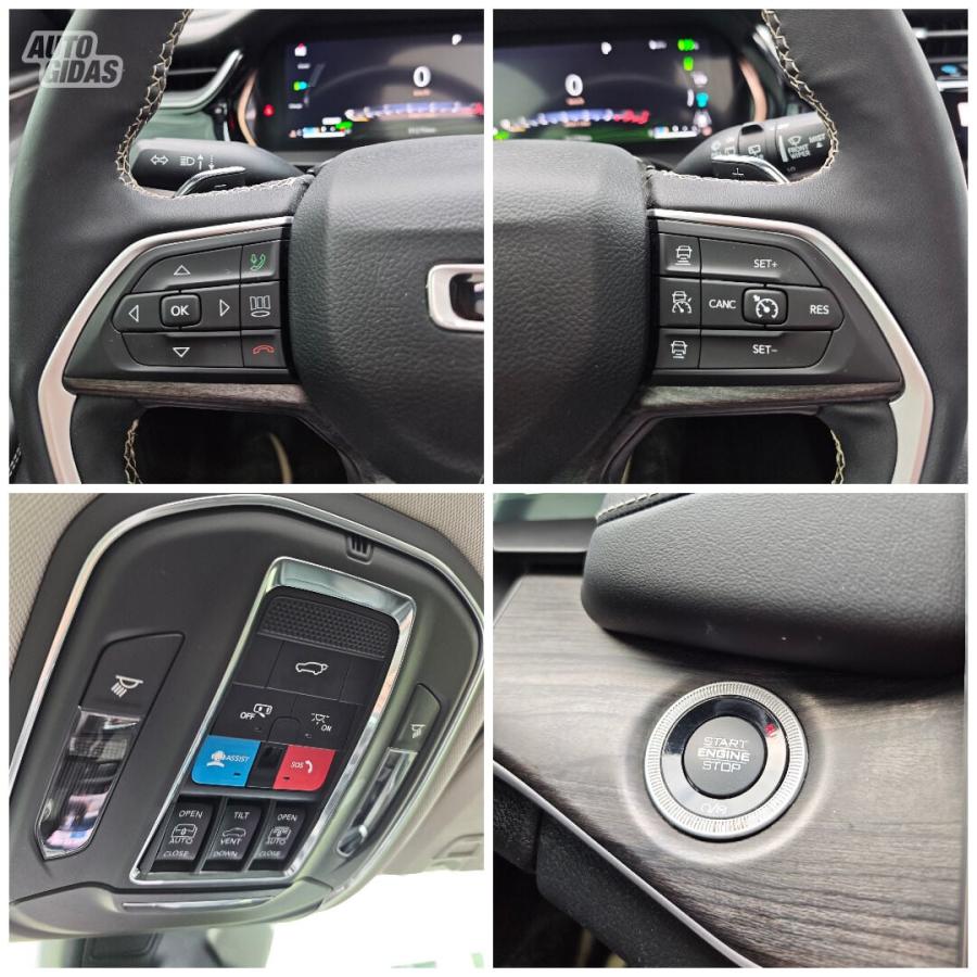 Pelēks Jeep Grand Cherokee 2023 Šauļi, ar dzinēja tilpumu 2.00 L un nobraukumu 91 tūkst. km par 27700 €, foto 29 vietnē AUTOMOTO.COM.LV