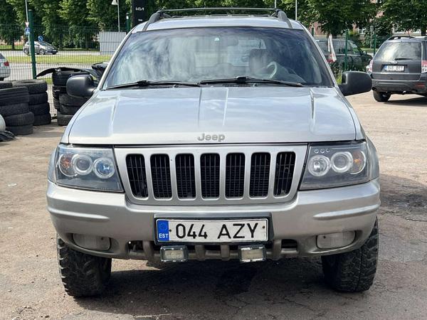 Серый Джип Гранд Чероки 2000 в Нарва, объемом двигателя 3.10 л и пробегом 308 тыс. км за 999 €, фото 2 на AUTOMOTO.COM.LV