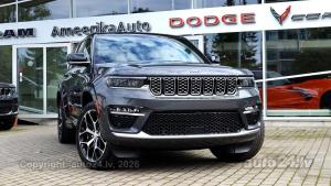 Grey Jeep Grand Cherokee 2026 in Tallinn, with an engine capacity of 2.00 L and mileage of 0 thousand km for 74400 €, photo  on AUTOMOTO.COM.LV